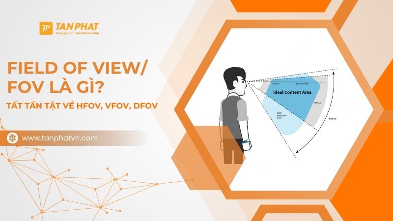 Field of View/ FOV là gì? Tất tần tật về HFOV, VFOV, DFOV Tân Phát